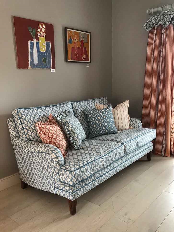 Luxury Traditional Fabric Sofas UK