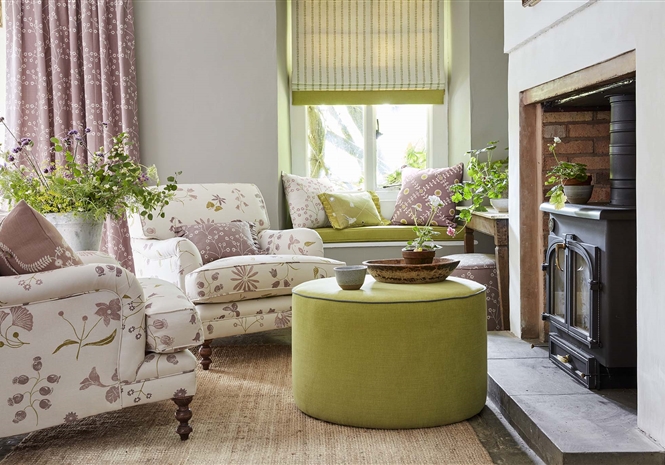 Plain Linen Union Fabric Collection - Vanessa Arbuthnott