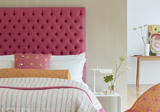 Designer bespoke headboards UK | Upholstered headboards - Vanessa ...
